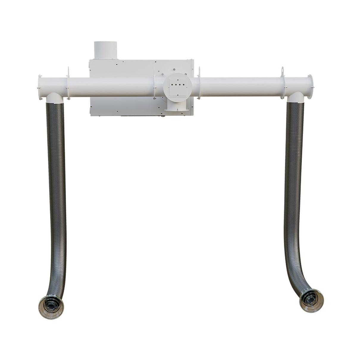 Wall-Mount Dual Station Local Exhaust Ventilation Source Capture System