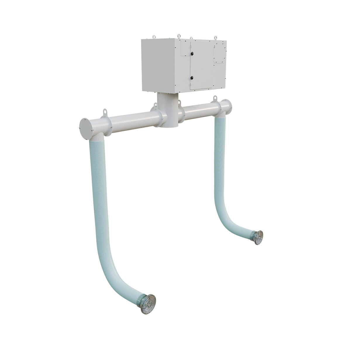 Dual Station Ceiling-Mount Source Capture Ventilation System | HealthyAir