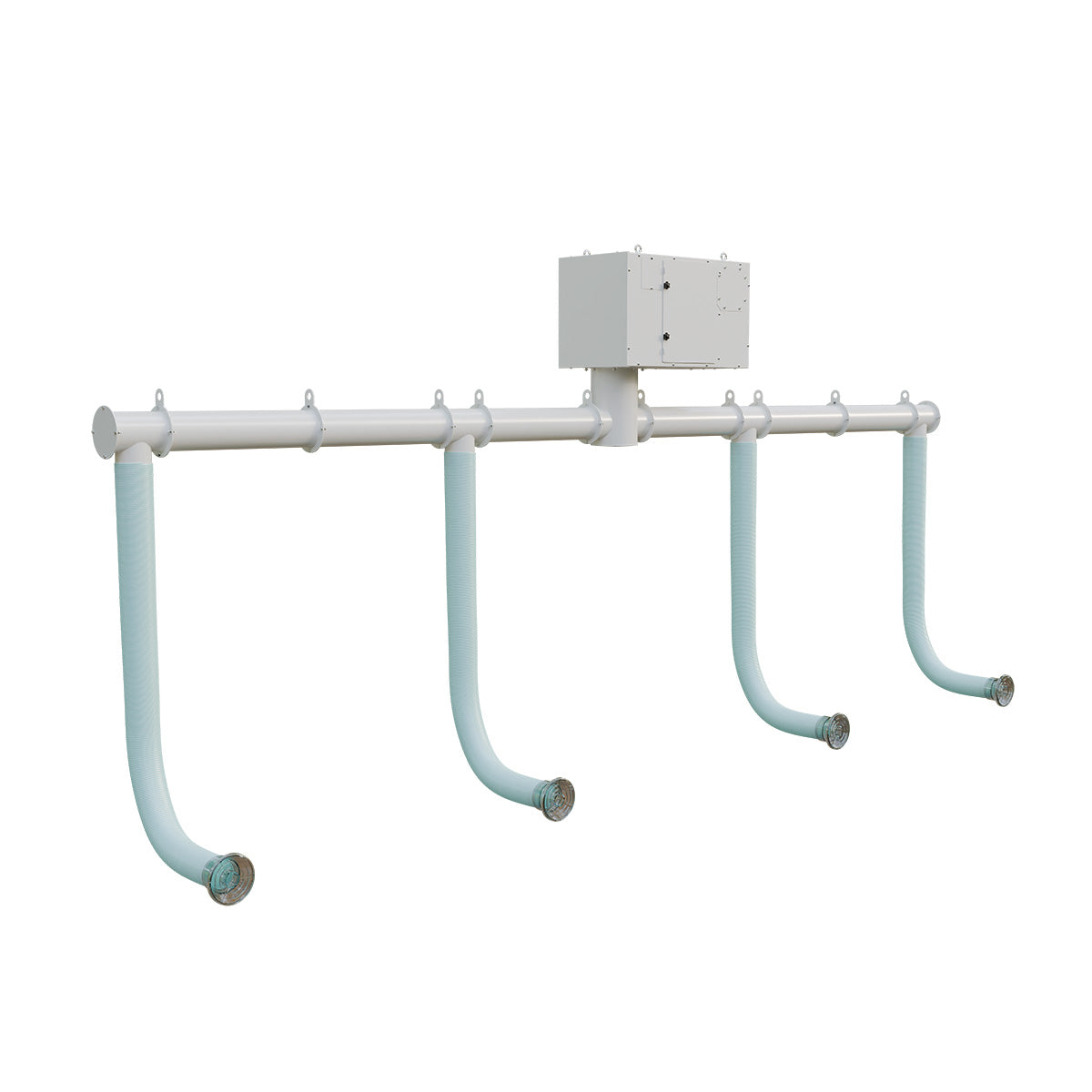 Quad Station Ceiling-Mount Source Capture Ventilation System | HealthyAir