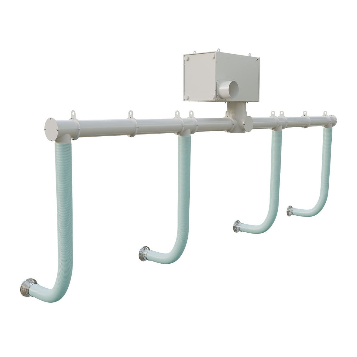 Quad Station Ceiling-Mount Source Capture Ventilation System | HealthyAir