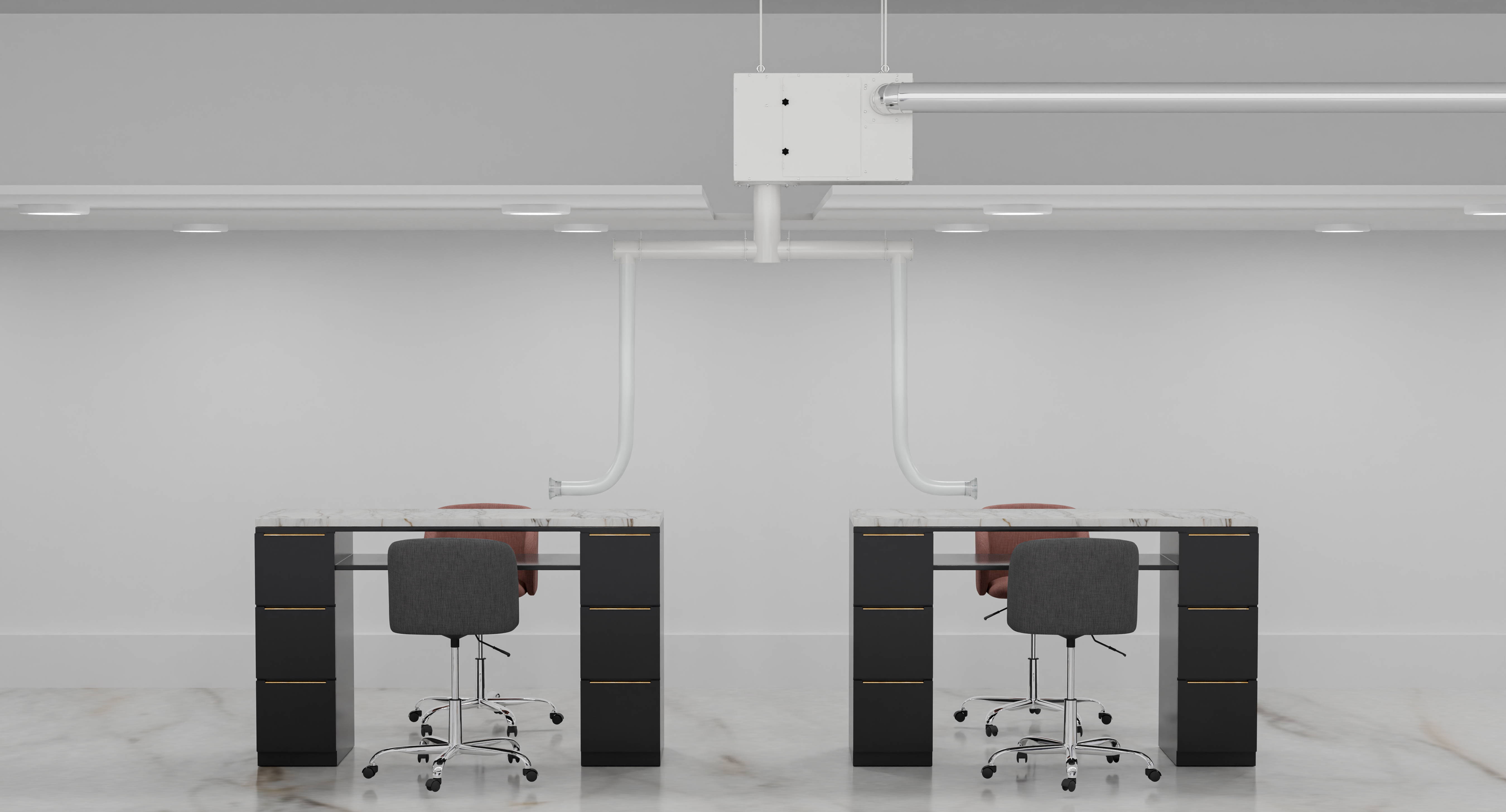 Nail Salon Ventilation System Requirements | HealthyAir® Source Capture